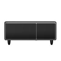 China 110-220V Smart Coffee Table with 2 Refrigerator Drawers and USB Ports Smart Furniture for sale