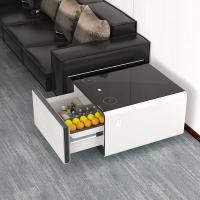 China Modern Living Room Furniture PRIMST Smart Coffee Table with Fridge and Mini Refrigerator for sale