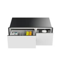 China Smart Furniture LED Light Wireless Charging Refrigerator Living Room Voltage 110-240V for sale