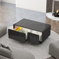 China Living Room Furniture Smart Coffee Table with Wireless Charging and Music Player for sale