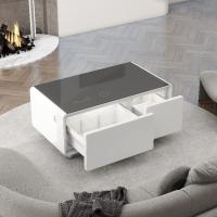 China Living Room Furniture Smart Coffee Table with Wireless Charging and Music Player for sale