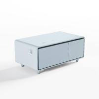China Living Room Furniture Modern Coffee Table with Built-in Refrigerator and Music Player for sale