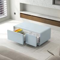 China Living Room Furniture Modern Coffee Table with Built-in Refrigerator and Music Player for sale