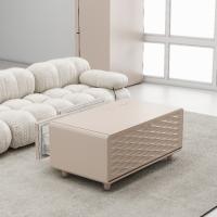 China Tempered Glass Center Table with 28L Freezer Capacity and Smart Multifunction Design for sale