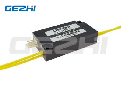 China 4 Pins 2x2A Opto Mechanical Optical Switches In Aluminum Black Box for sale