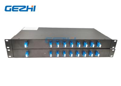 China 8 Channel Wavelength CWDM Modules Two Fiber Low IL 19