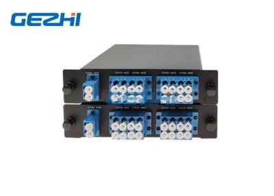 China Low PDL Fiber Optic Equipment 1x8 CWDM Modules LGX Cassette for sale