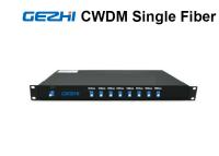 China 8 Channels CWDM Mux Demux Simplex Uni - Directional 1RU Rack Mount Single Fiber for sale