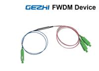 China 3 Port FWDM Filter CWDM Mux Demux Pass 1490nm Reflect 1310 / 1550nm for sale