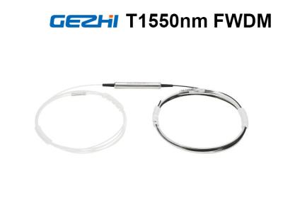 China Steel Tube 1x2 FWDM Filter Thin Film Filter WDM Pass 1550nm Reflect 1310/1490nm for sale