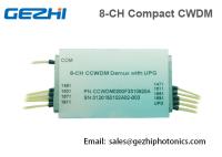 China MAN CWDM Mux Demux 1x8 Channels Optical Multiplexer Mini Size for sale