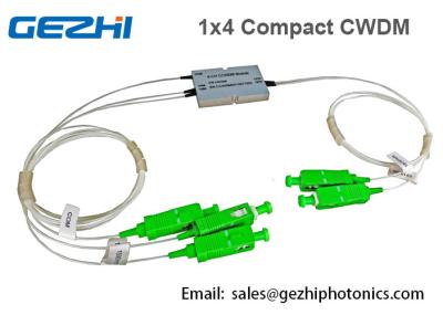 China 1x4 CH Optical Compact CWDM Mux Demux Module For Passive Optical Network for sale