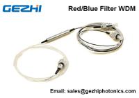 China C Band Red/Blue DWDM Filter 3 Port Thin Film Filter FWDM WDM Device for sale