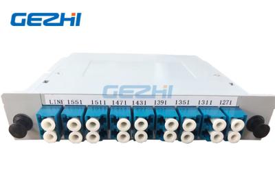 China Insert Type 16CH CWDM Module LC/UPC 1271 - 1571nm For WDM Network for sale