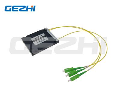 China 100Ghz DWDM Mux Demux with Low Insertion Loss in Compact ABS Box for WDM Networks for sale