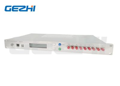 China FTTH 1x8 SC/UPC Fiber Optical Distribution Box with Fast Switching Time and 3 Years Warranty for sale