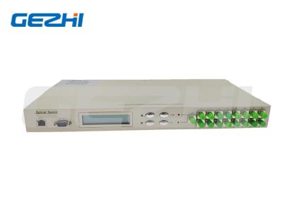China Industrial 16 Ports Fiber Optic Ethernet Switch with 100M Speed and Fast Switching Time for sale