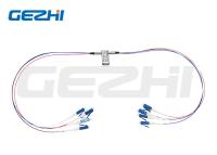 China Dual 2x2 Port 5V Voltage Latching/Non-Latching Mechanical Optical Bypass Switch for Fiber Networks for sale