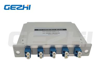 China 8 Channels Low Insertion Loss High Stability DWDM Mux Demux Dense WDM Module for Data Center for sale