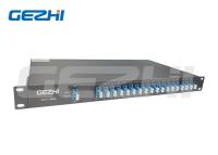 China 18 Channel CWDM Mux Demux Module with Duplex Fiber in 19