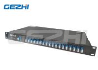 China 18 Channel CWDM Mux Demux Module with Duplex Fiber in 19