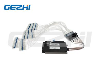 China 1x96 Channel 50GHz AAWG DWDM Module with Metal Box Package for Long Haul Networks for sale