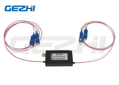 China wholesale 2x2B Bypass mechanical Fiber Optical Switch for sale
