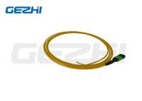 China LC OM3/OM4 8/12/24F MPO/MTP Fiber Optic Patch Cord PVC/LSZH Jacket For Telecom for sale