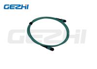 China 12 Core Custom Fiber Optic Patch Cables MPO / MTP OM3/OM4 for sale