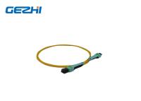China 12 Core Custom Fiber Optic Patch Cables MPO / MTP OM3/OM4 for sale