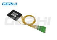 China ABS Cassette Type 1X4 PLC Splitter Module with Low Insertion Loss for FTTX Networks for sale