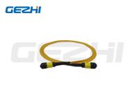 China FTTX MTP MPO Trunk Multimode Fiber Patch Cable 12 - 144 Cores OS2 for sale