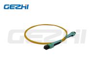 China FTTX MTP MPO Trunk Multimode Fiber Patch Cable 12 - 144 Cores OS2 for sale
