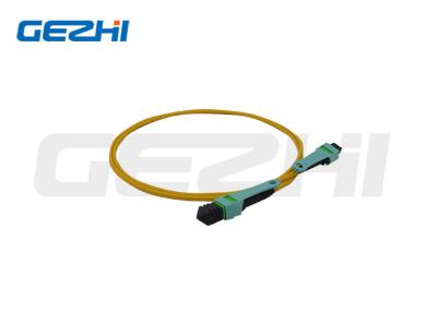 China 12 - 144 Core OS2 Optical Fiber Patch Cord MTP/MPO Trunk Cabe For FTTX for sale