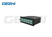 China MPO Cassette Rack Mount Fiber Optic MPO Cassette box with patch cord MPO Cable splitter for sale