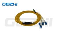 China MTP/MPO Trunk Cabe 12 cores/24cores/48 cores/72cores/96 cores/144cores OS2 Optical Fiber Patch Cord for sale