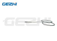 China 1x8 Bare Fiber PLC Splitter Steel Tube Type for FTTH with G657A1 Fiber for sale