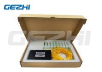 China Low Loss 1x16 ABS Box PLC Splitter for Fiber Optic Networks for sale
