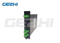 China LGX Cassette FTTH Filter WDM 1550nm Fiber Optic Multiplexer with Low Insertion Loss for sale