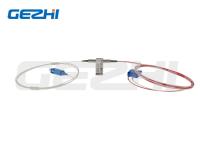 China 1X2 Mechanical optical switch 1310/ 1550nm SM 5V Non-Latching 0.5m with/without connector for sale