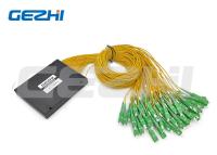 China OEM 1x64 G657A1 SC/APC PLC Splitter ABS Module for FTTH PON Networks for sale
