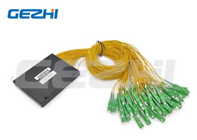 China OEM 1x64 G657A1 SC/APC PLC Splitter ABS Module for FTTH PON Networks for sale