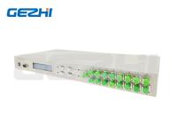 China 1x8 1x16 fiber optical  switch  rackmount for Monitoring for sale