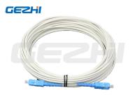 China Armored Fiber Optic Patch Cord with Customizable Length High Bandwidth and Durable Design for FTTH Networks for sale