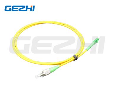 China FC to LC Singlemode Simplex Fiber Optic Patch Cord with Customizable Length LSZH Jacket for Low Insertion Loss Data Transmission for sale