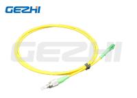 China FC to LC Singlemode Simplex Fiber Optic Patch Cord with Customizable Length LSZH Jacket for Low Insertion Loss Data Transmission for sale