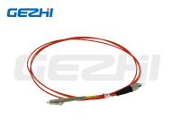 China Singlemode Simplex Fiber Optic Patch Cord LSZH LC To FC Fiber Patch Cable for sale