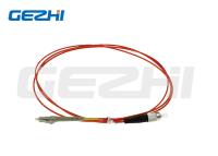China Singlemode Simplex Fiber Optic Patch Cord LSZH LC To FC Fiber Patch Cable for sale