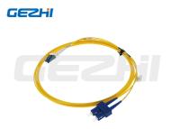 China PVC 2 Core Duplex Fiber Patch Cord LC To SC Fiber Patch Cable For FTTH for sale