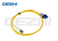 China PVC 2 Core Duplex Fiber Patch Cord LC To SC Fiber Patch Cable For FTTH for sale